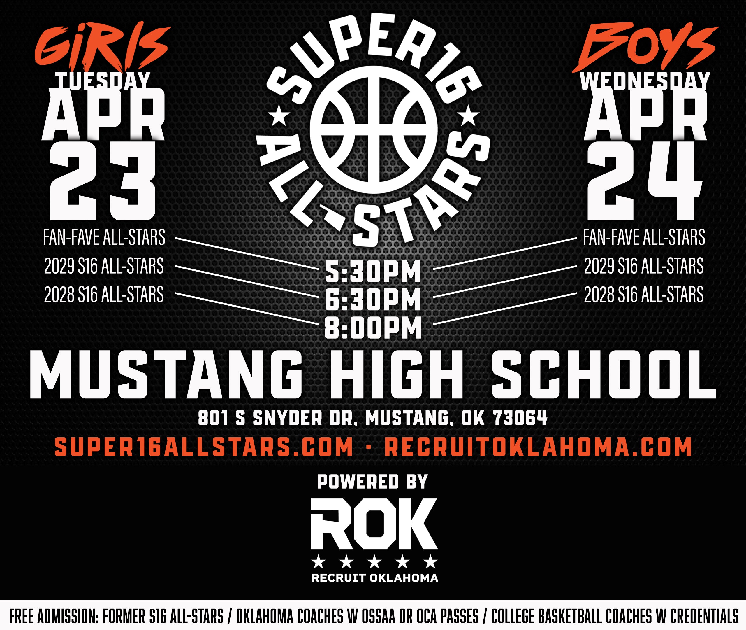 THE MAIN EVENT – Super16 All-Stars